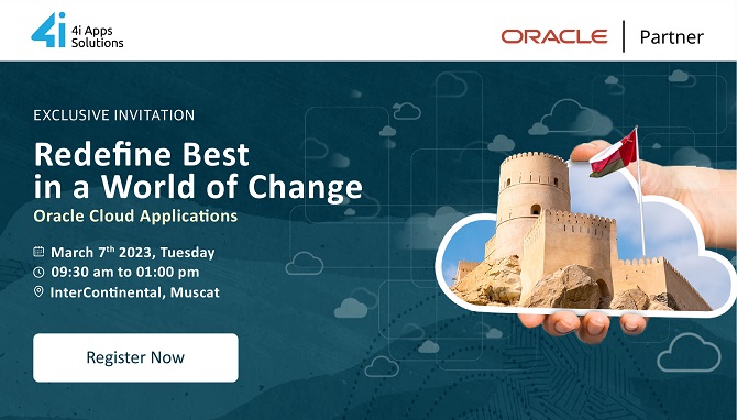 4iapps-Oracle Redefine Best in a World of change with Oracle Cloud ...